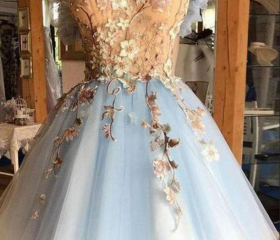 Gorgeous Hoco Dress,sweetheart Homecoming Dresses,light Blue Homecoming ...
