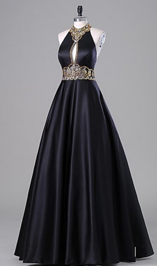 Charming Halter Prom Dress,long Prom Dresses,charming Prom Dresses ...