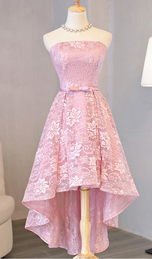 High Quality Homecoming Dress，lace Homecoming Dress,strapless ...