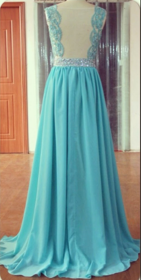 Prom Dress,blue Prom Dresses,formal Evening Dress,simple Evening Gowns ...