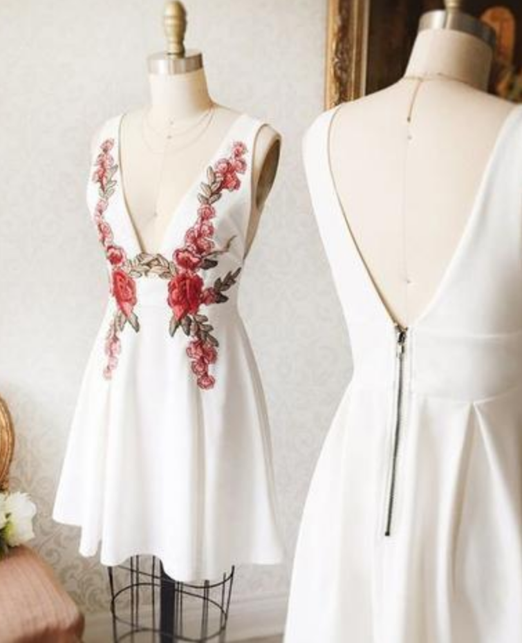 Mini Short Homecoming Dress, Homecoming Gown on Luulla