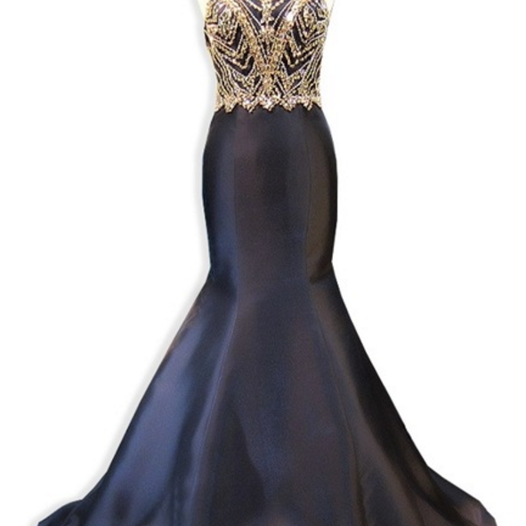 Long Night Dress", The Real Sample Of The High-necked, Sleeveless ...