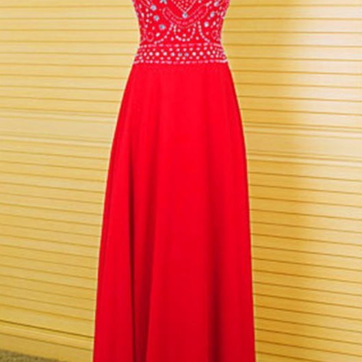 Bright Colored Prom Dresses ,a Line Prom Dresses ,o Neck Prom Dresses ...