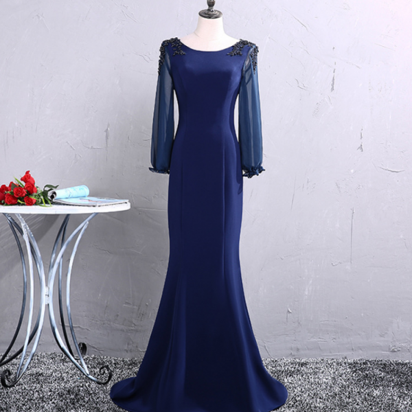 Gradient Color Prom Evening Dress Beaded Ball Gown Prom Dresses on Luulla