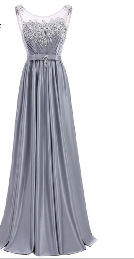 The Elegant Long Evening Gown With A Formal Dinner Dress With A Formal ...