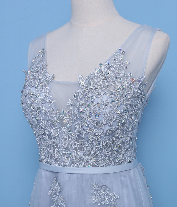 A Long Evening Gown With A Sexy Formal Dress Gown At The Prom on Luulla