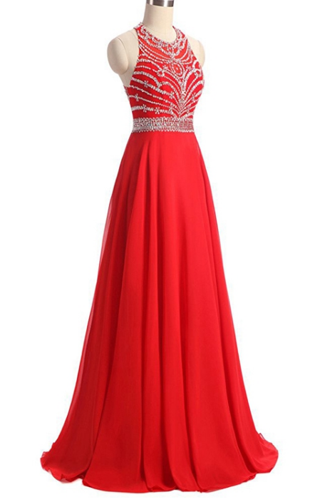 A Series Of A Series Of Sleeveless Crystal Ball Gown on Luulla