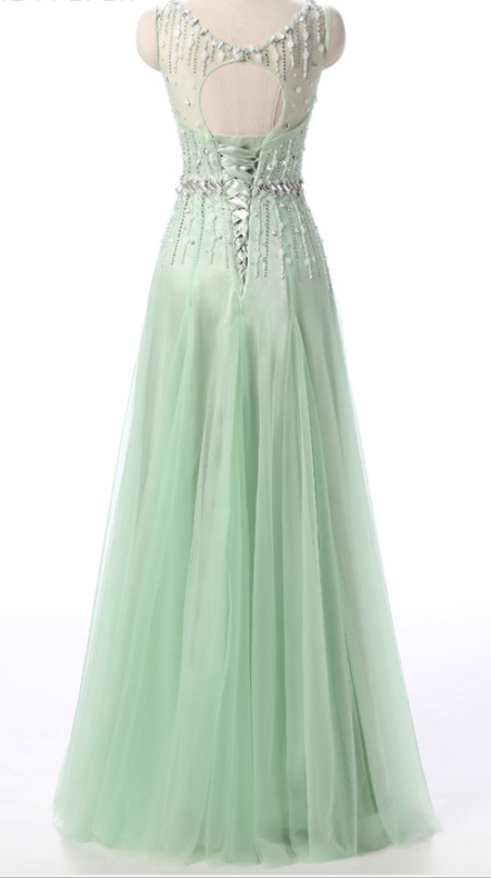 Bride's Mint Green (bride's Mint Green) An Evening Gown on Luulla
