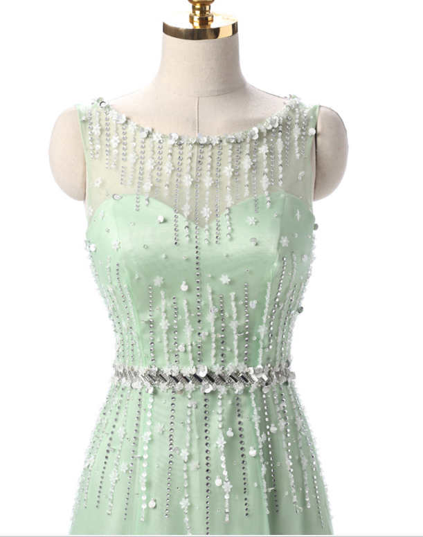 Bride's Mint Green (bride's Mint Green) An Evening Gown on Luulla