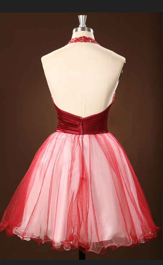 Vestido De Festa Menina Robes De Soiree Hater Neck Homecoming Dresses ...