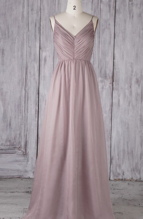 Chiffon Prom Dresses V-neck Bridesmaid Dress Prom Dresses on Luulla