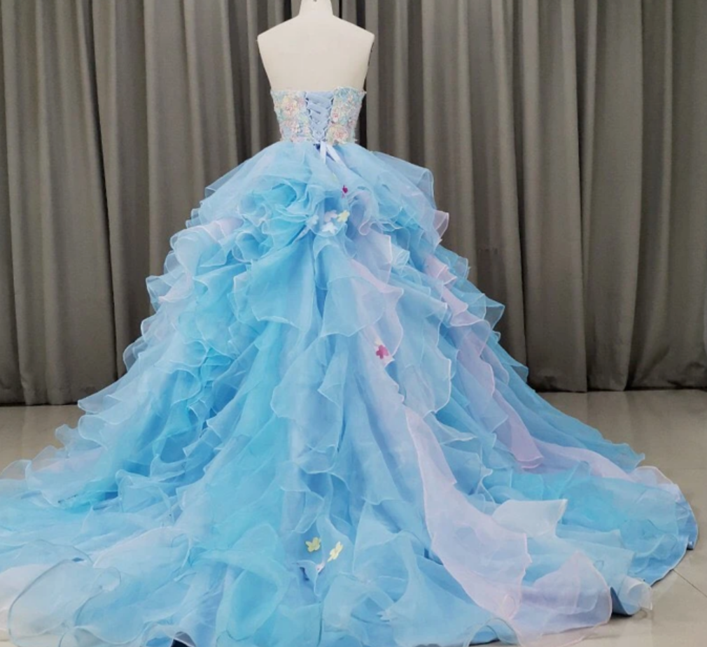 Ball Gown Sweet 16 Prom Dress,long Prom Dress, Prom Dress on Luulla