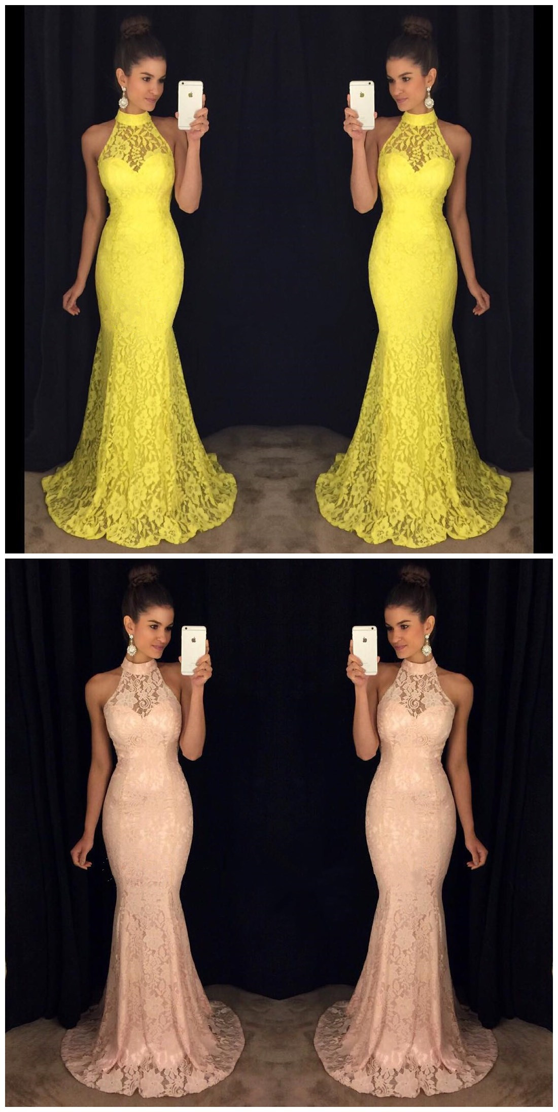 Prom Dress,modest Prom Dress,lace Long Mermaid Prom Dresses 2017 ...